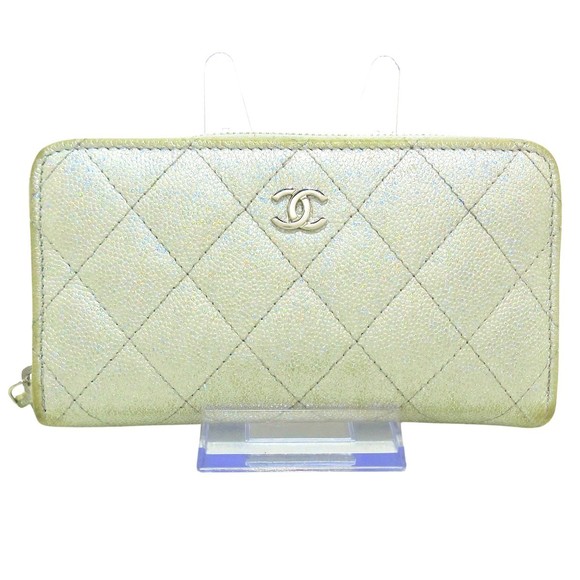 CHANEL | Bags | Chanel Zip Around Wallet | Poshmark